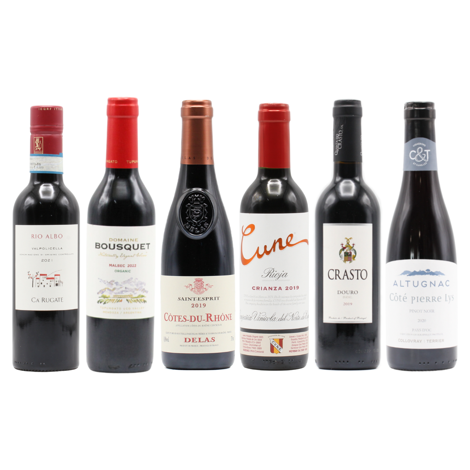 Six Fine Whites HALVES (6x37.5cl) - The Little Fine Wine Company