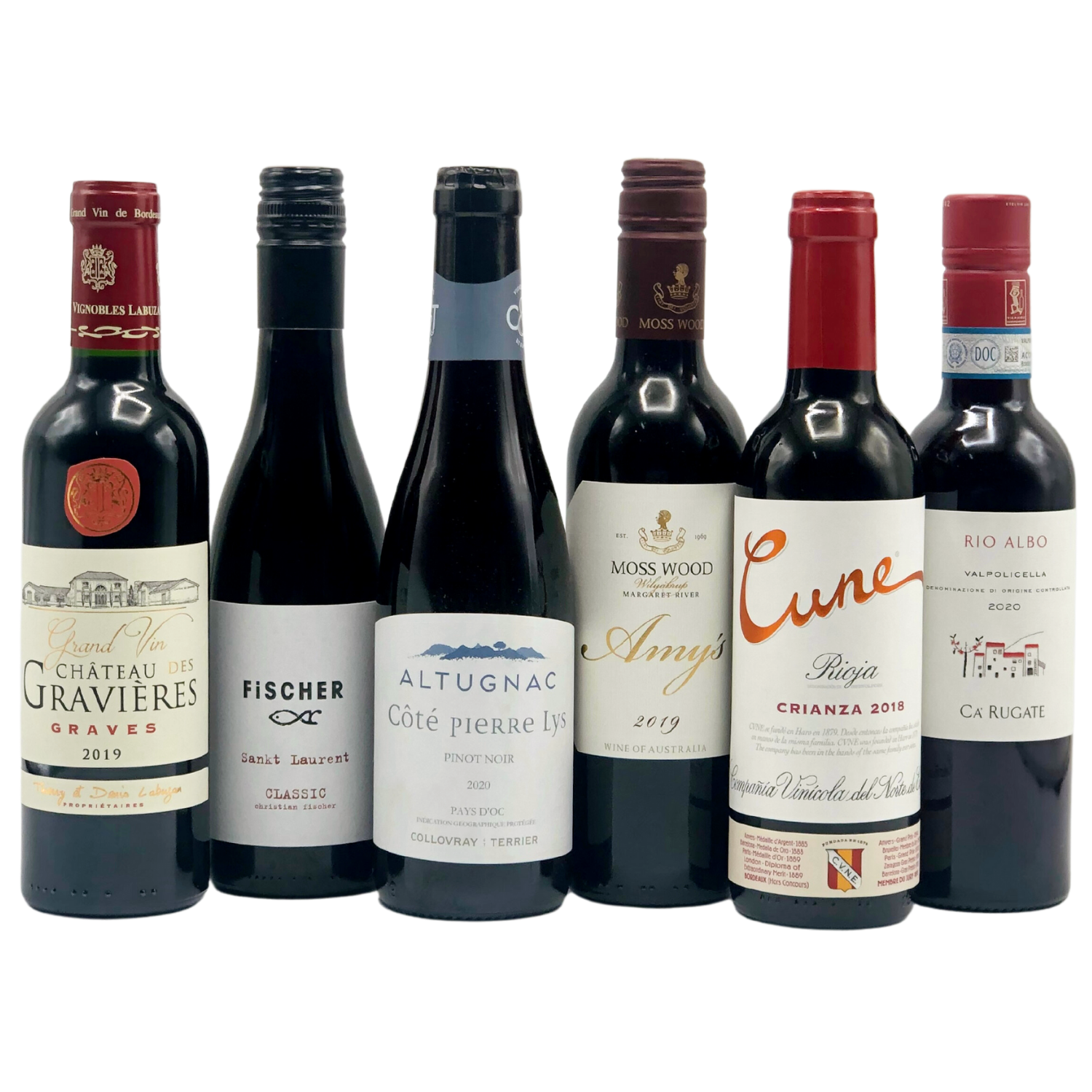 Classic Reds (6x37.5cl) Every Two Months - The Little Fine Wine Company