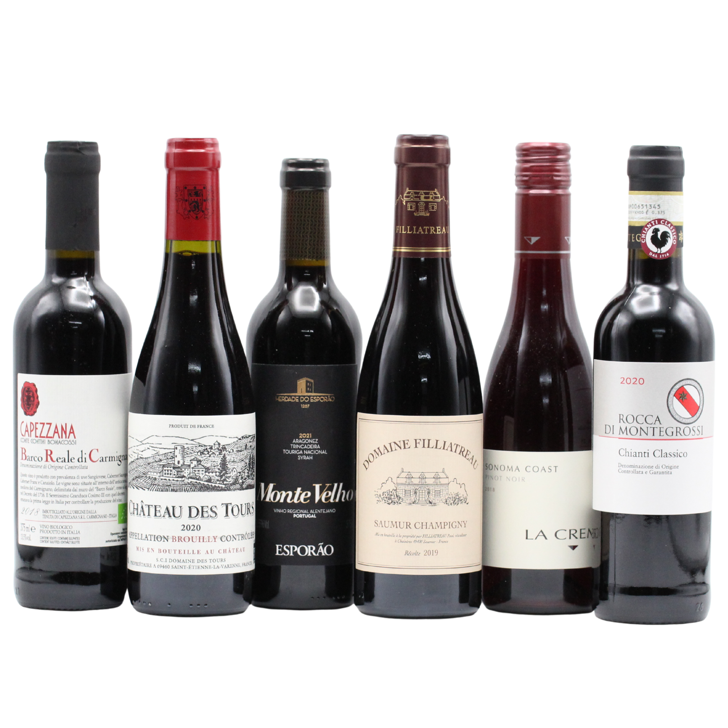 Classic Reds (6x37.5cl) Every Two Months - The Little Fine Wine Company