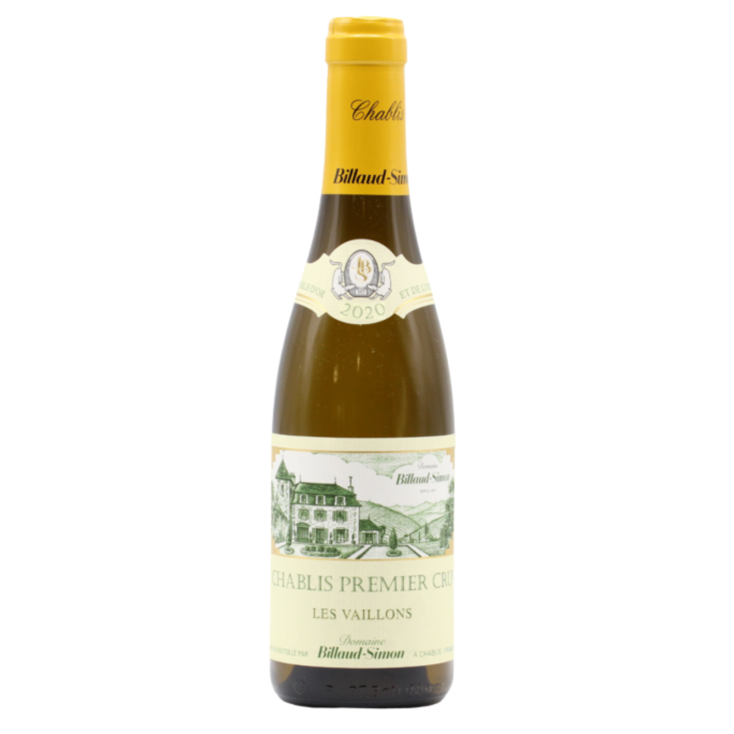 Billaud-Simon Chablis Premier Cru Vaillons 2020 HALF Bottle (37.5cl ...