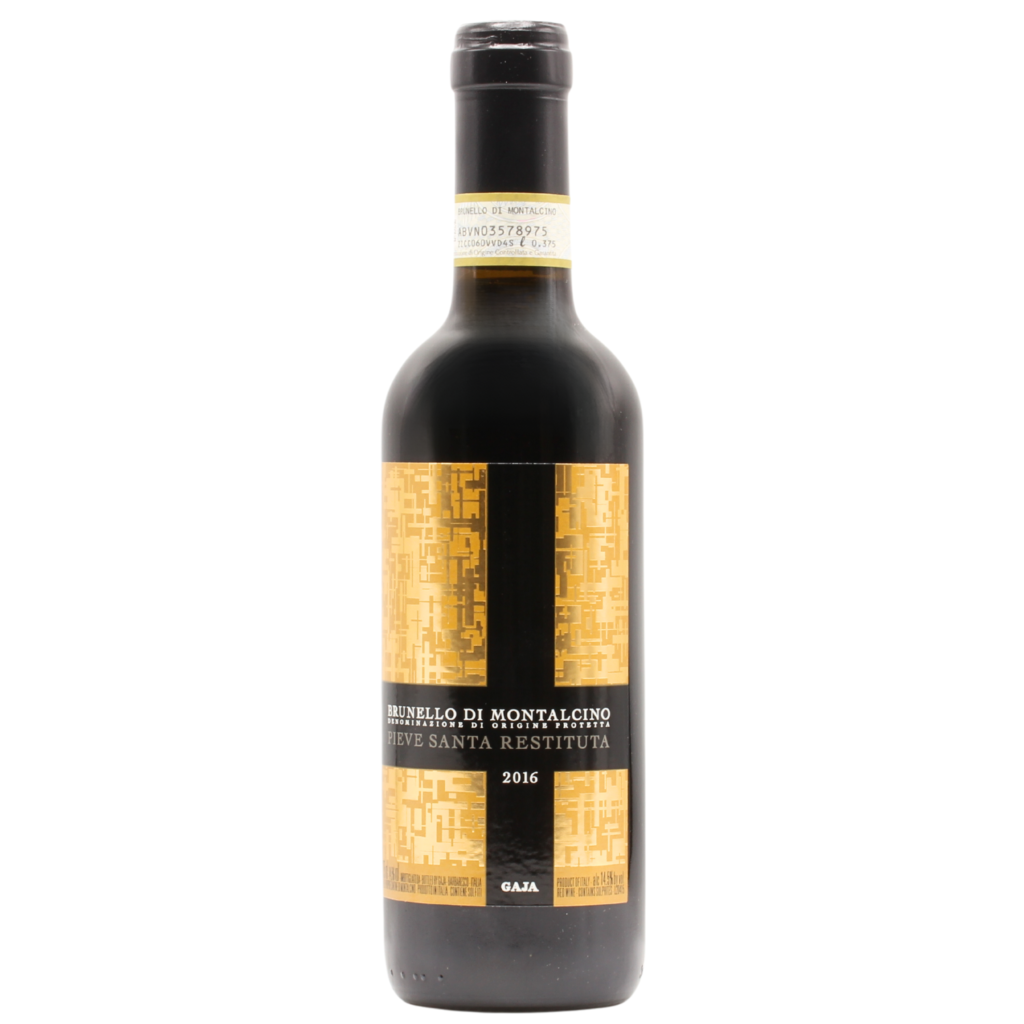 Gaja Pieve Santa Restituta Brunello di Montalcino DOCG 2016 HALF Bottle ...